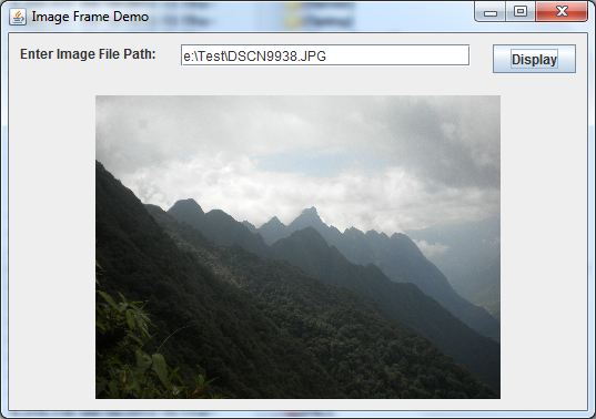 How to draw image with automatic scaling in Java